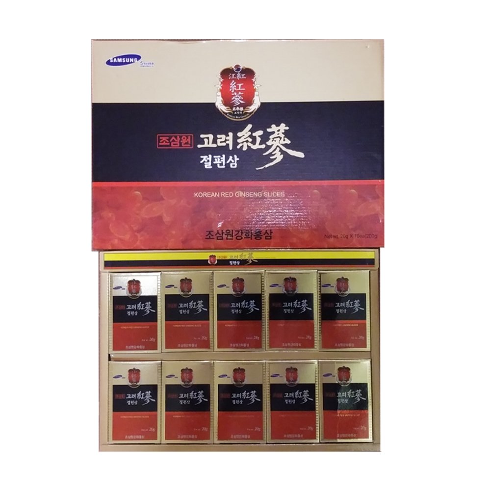 premium Korean red ginseng slices