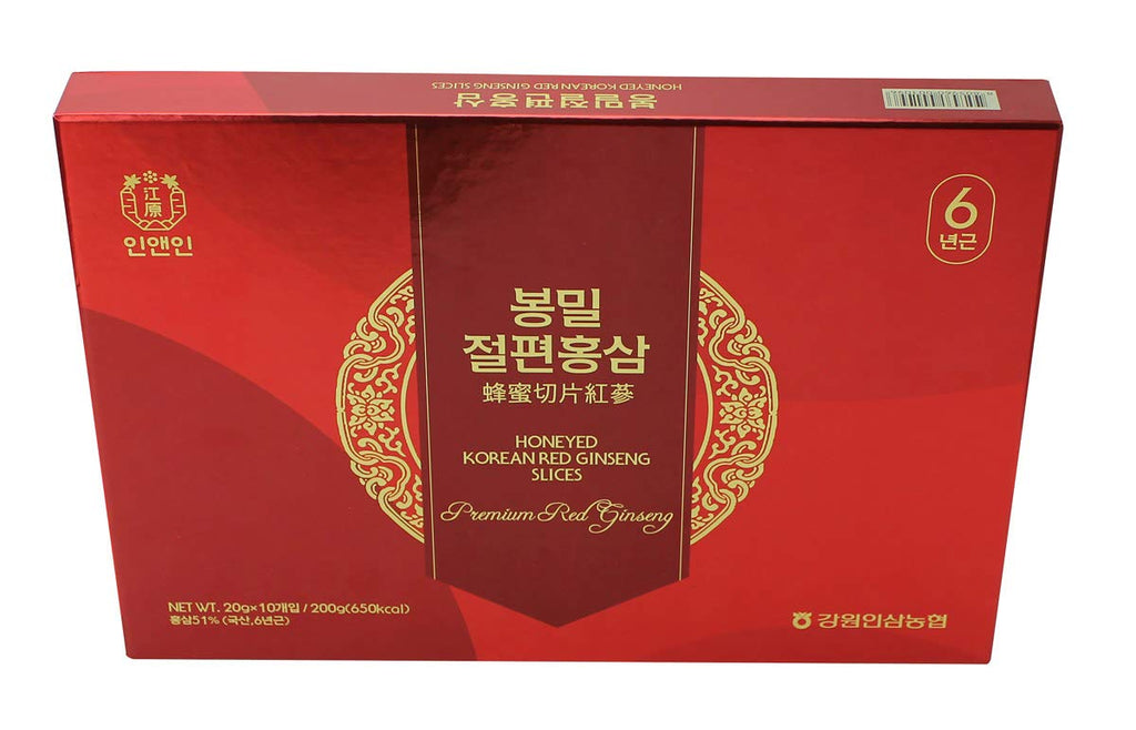 premium Korean red ginseng slices