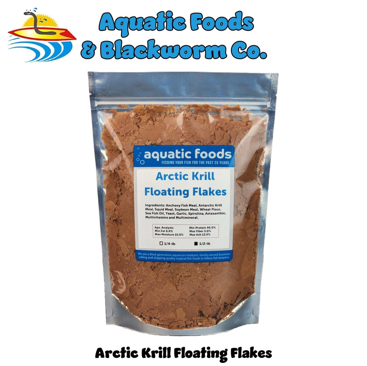 premium krill flakes for fish