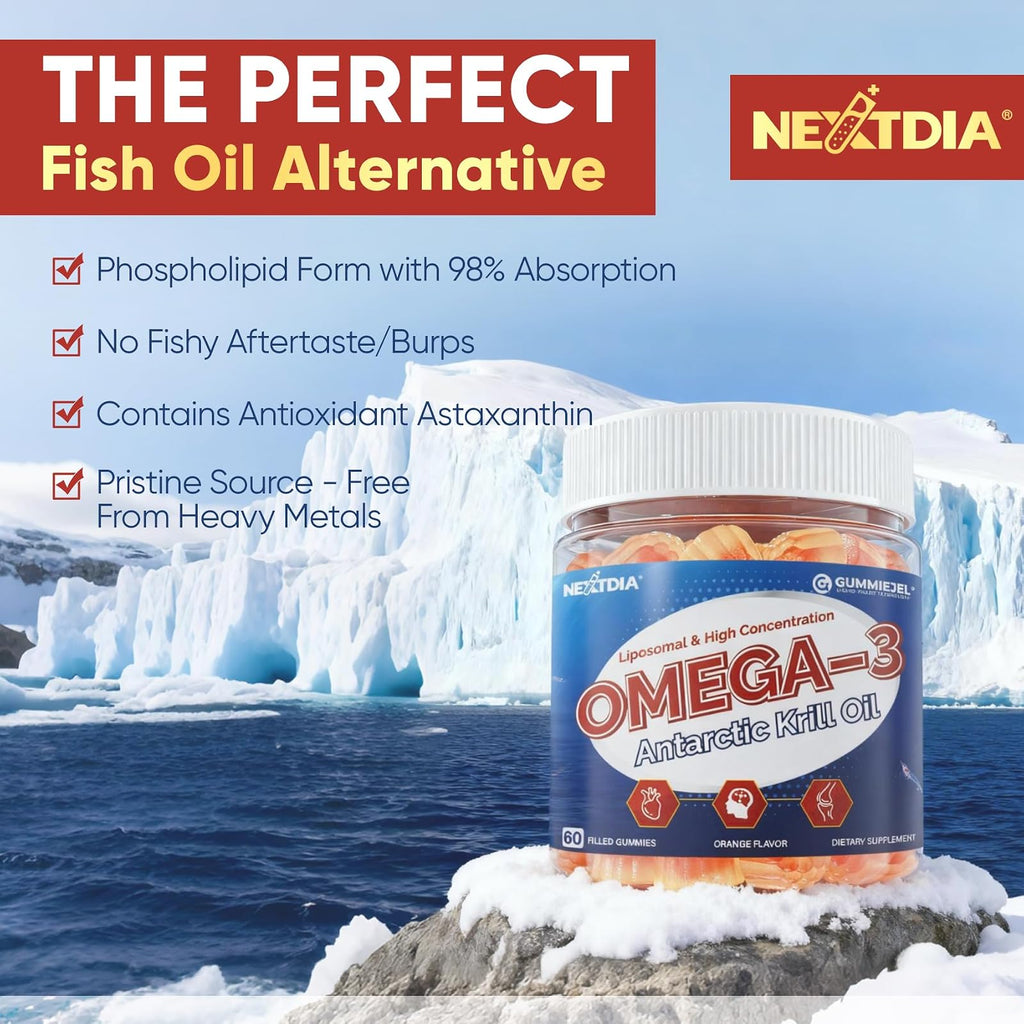 Premium krill oil for overall health