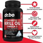 premium krill oil softgels