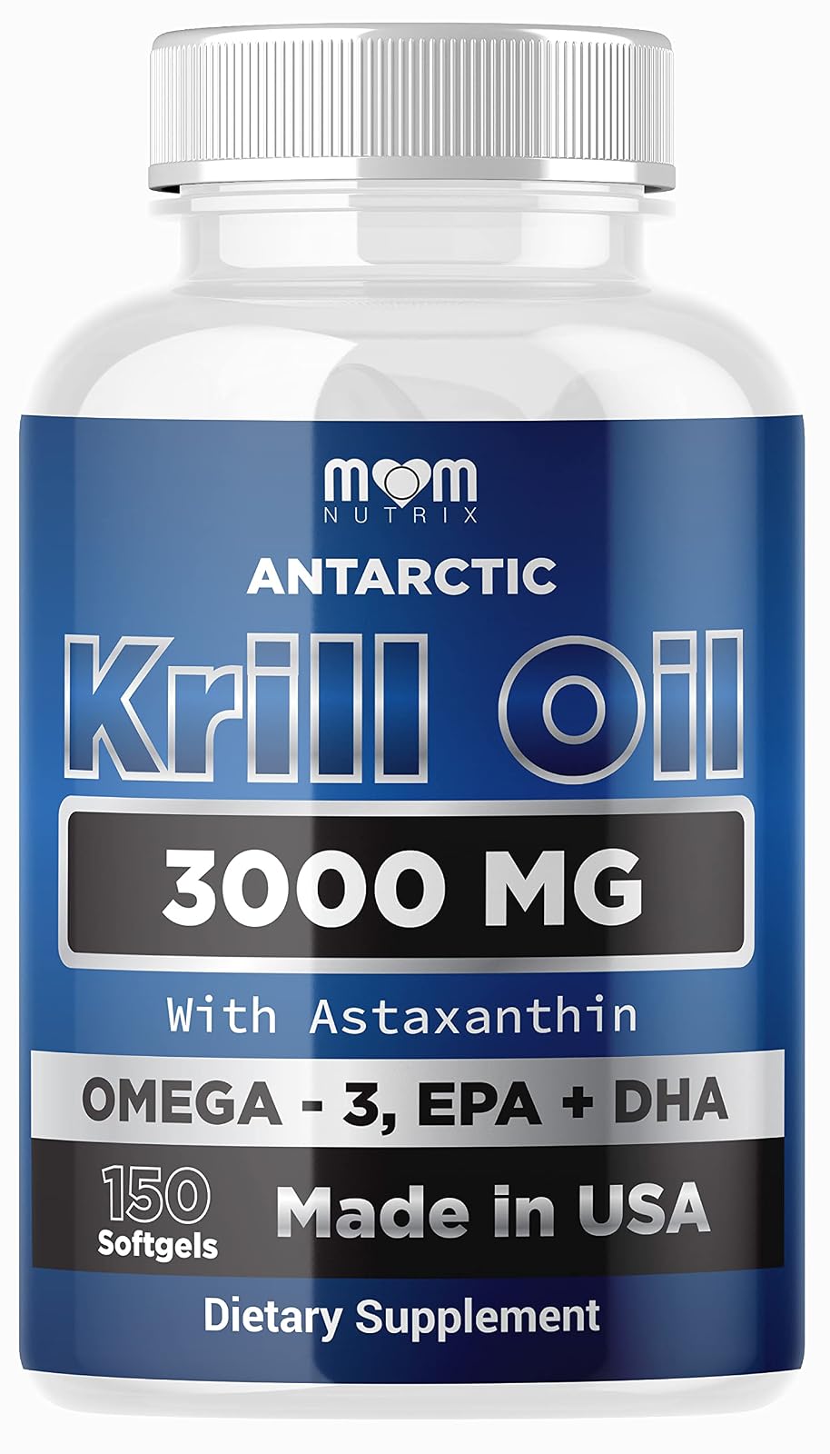 premium krill oil softgels