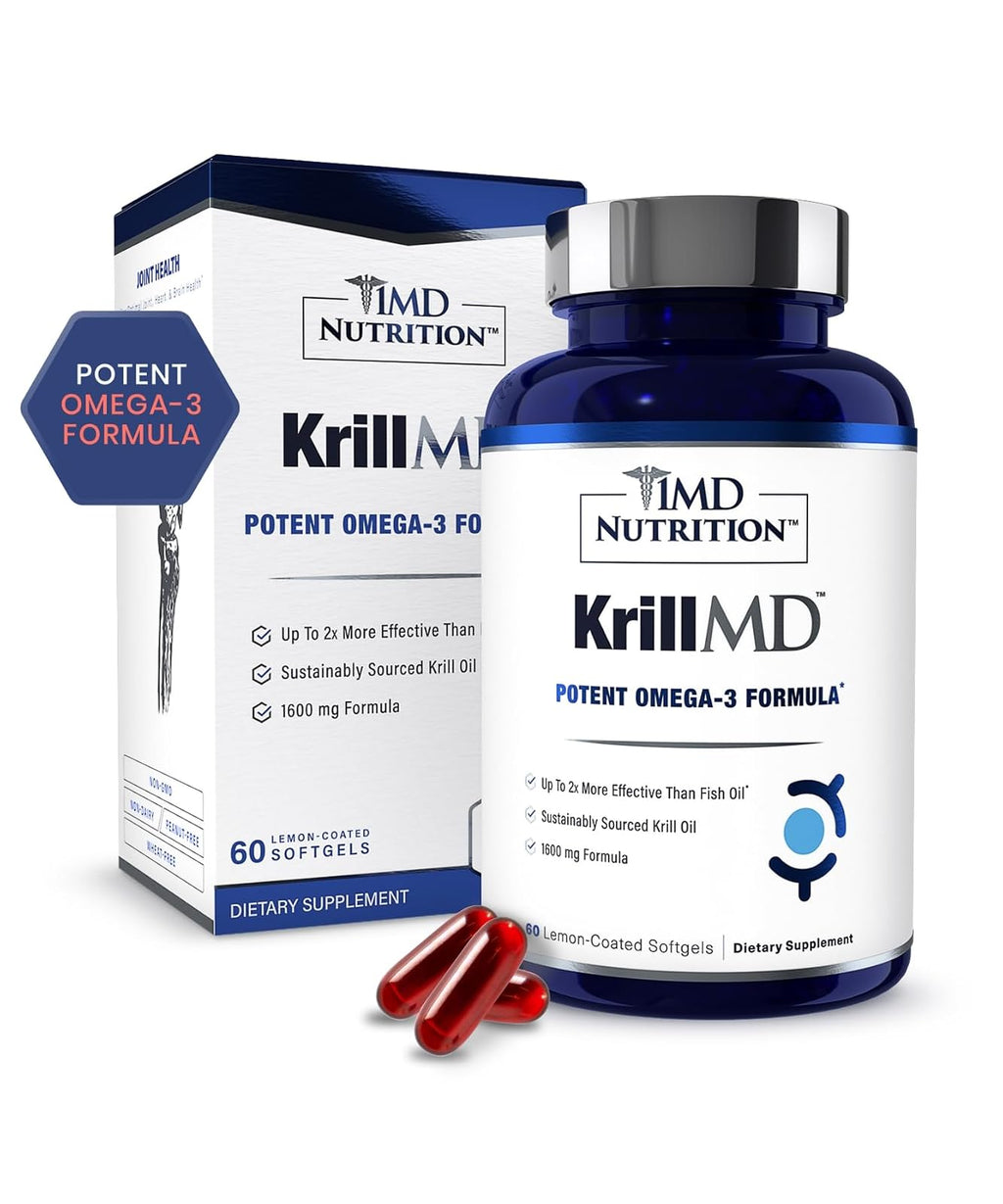 premium krill oil softgels