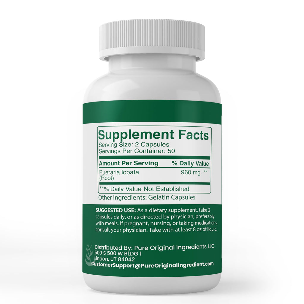 premium kudzu root for nutritional support