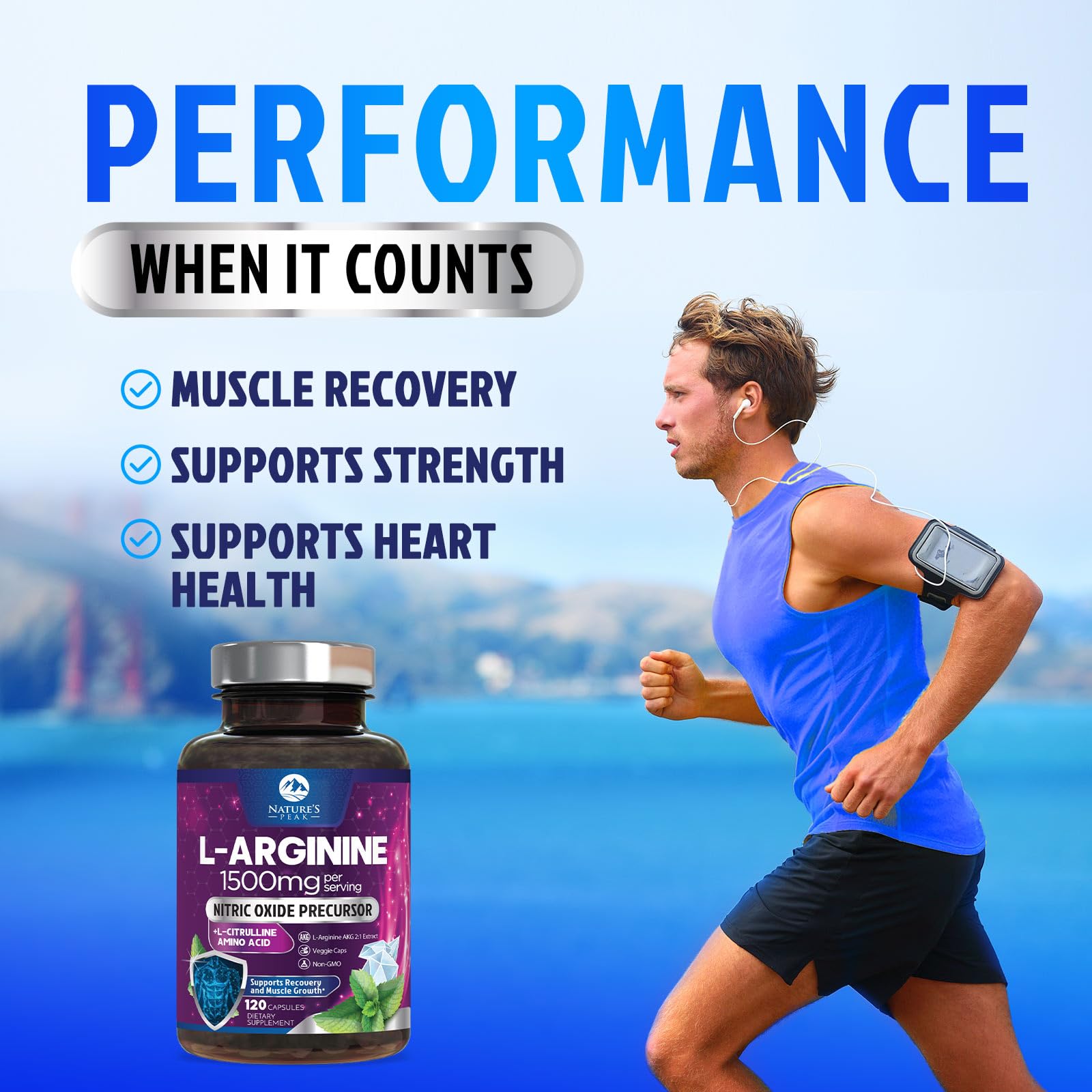 premium l-arginine for muscle growth