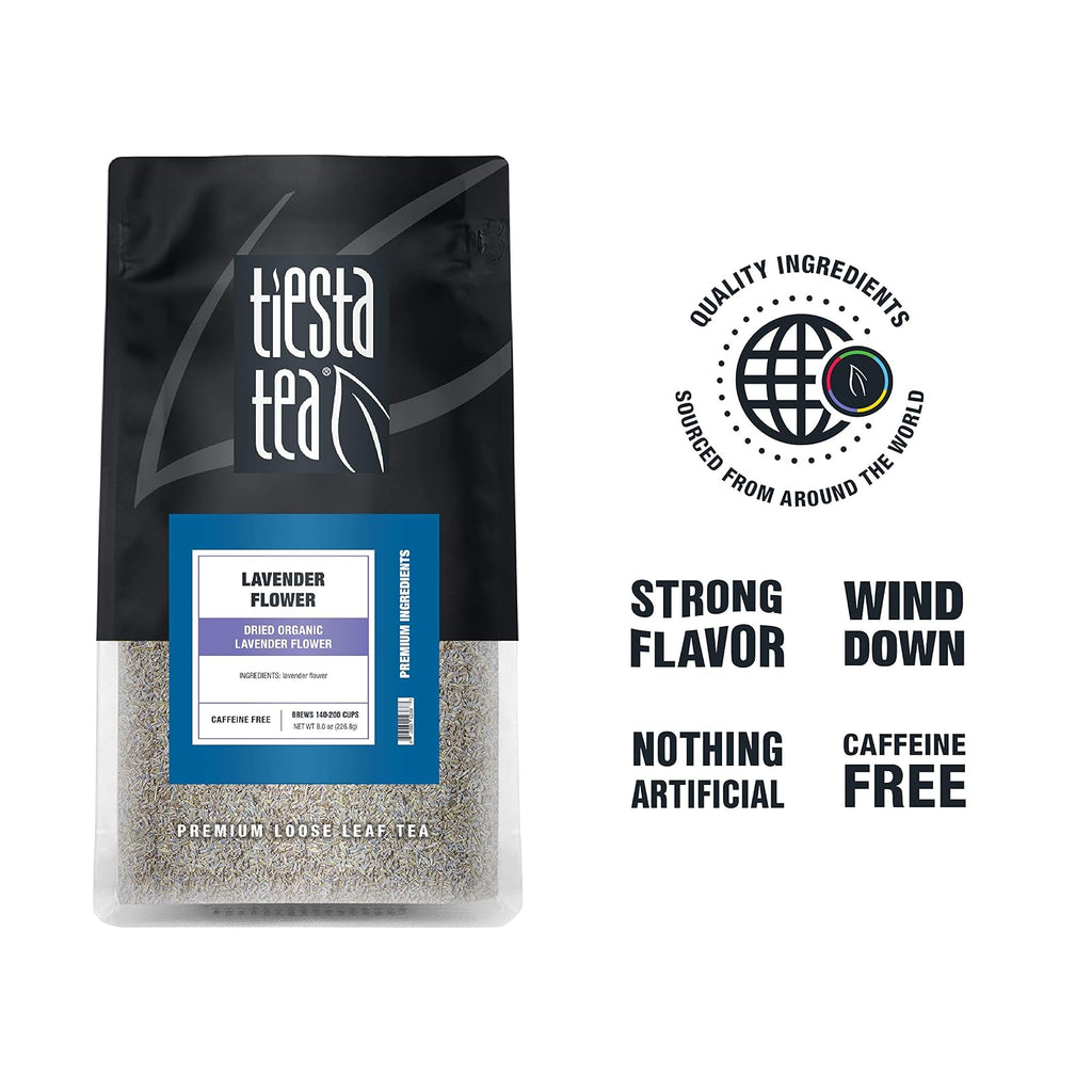premium lavender flower tea leaves
