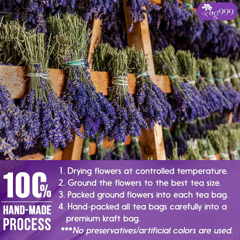 premium lavender herbal tea bags