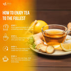 premium lemon ginger tea for health benefits