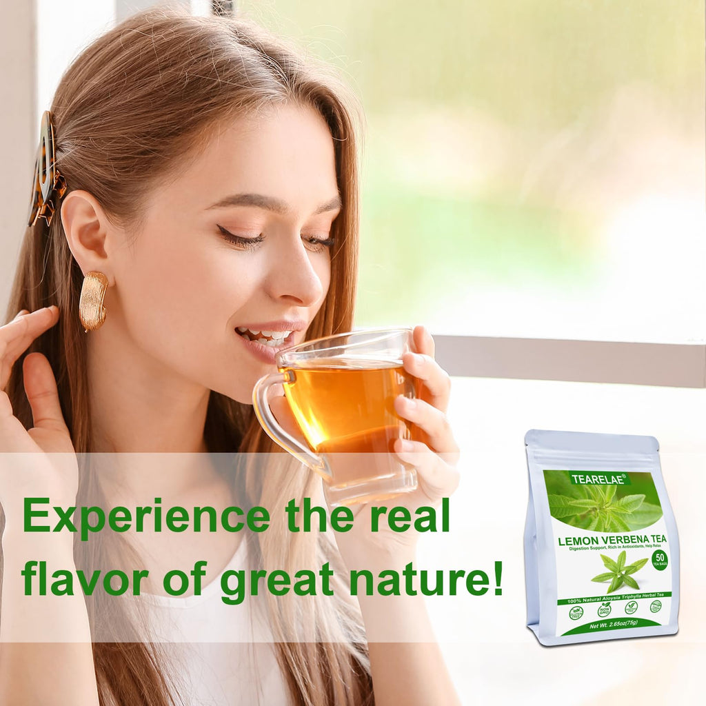 premium lemon verbena herbal tea blend