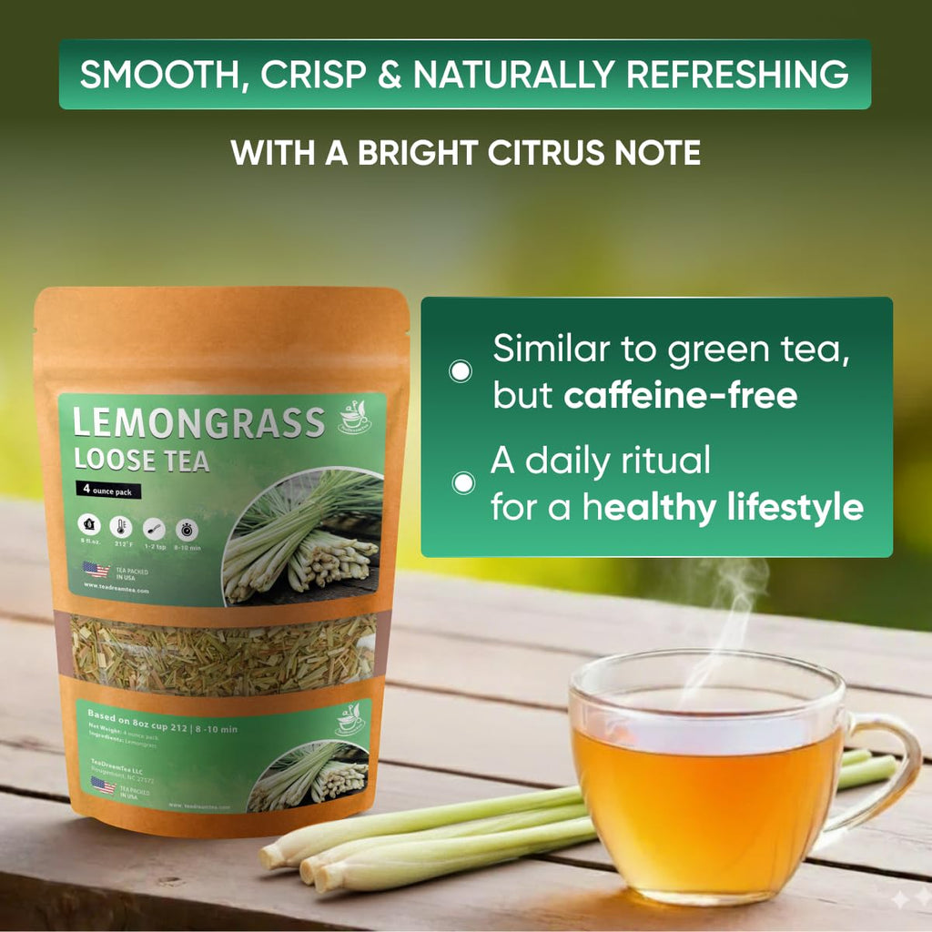 premium lemongrass tea for wellness