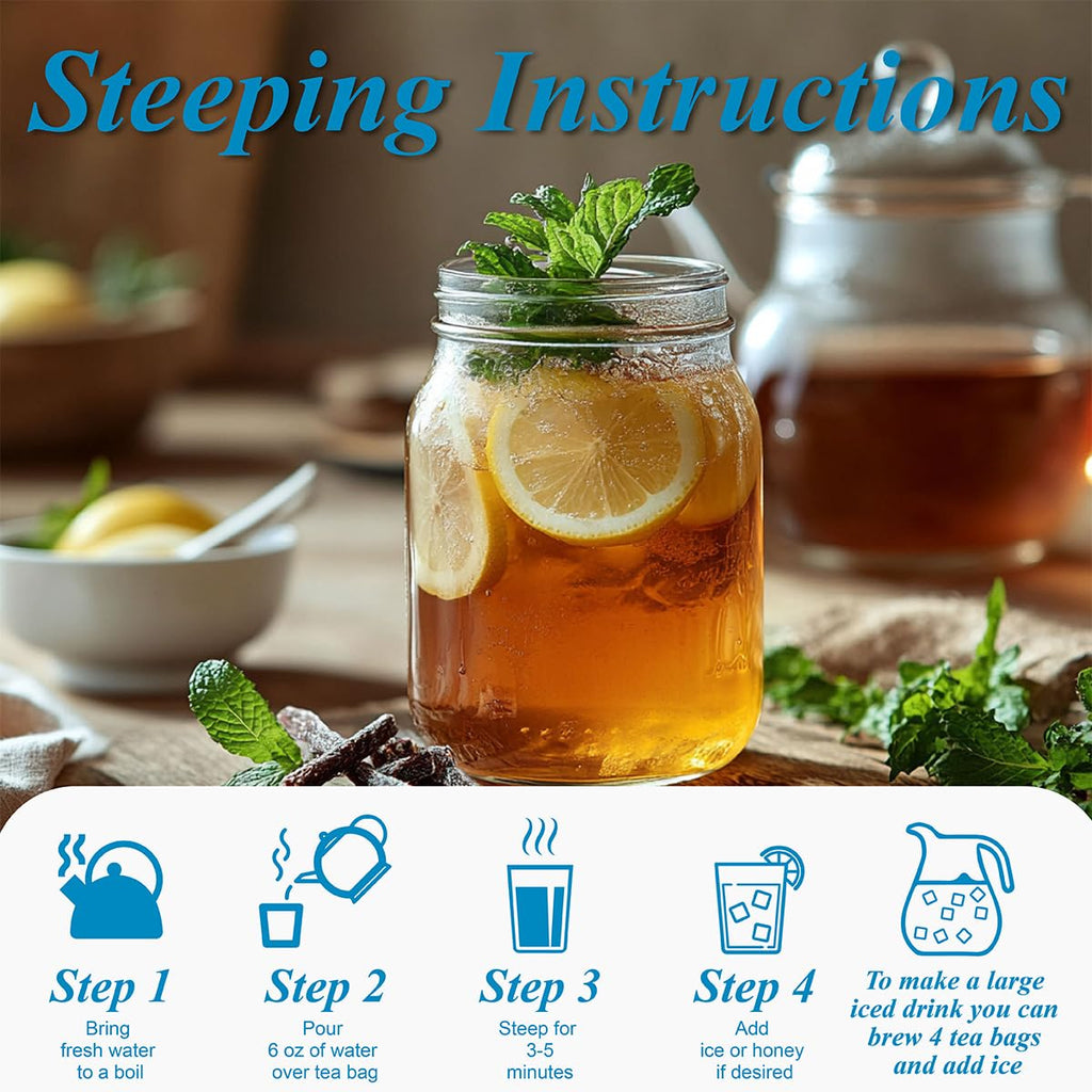 premium licorice mint tea for wellness