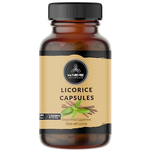 Premium licorice root capsules for wellness