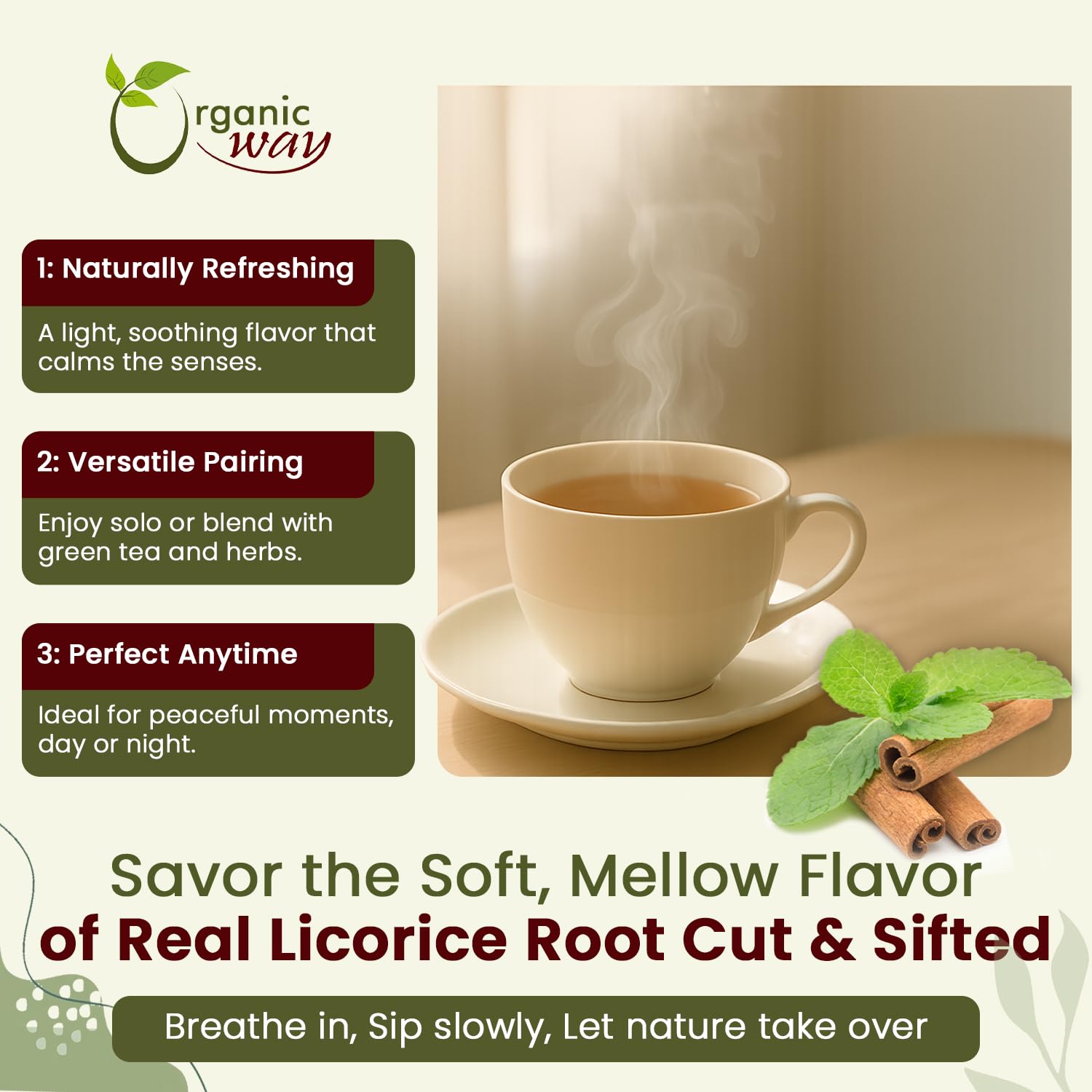 premium licorice root for herbal detox
