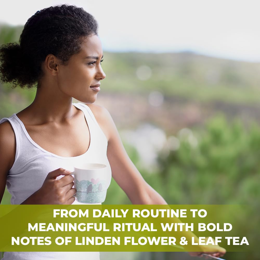 Premium linden tea for health