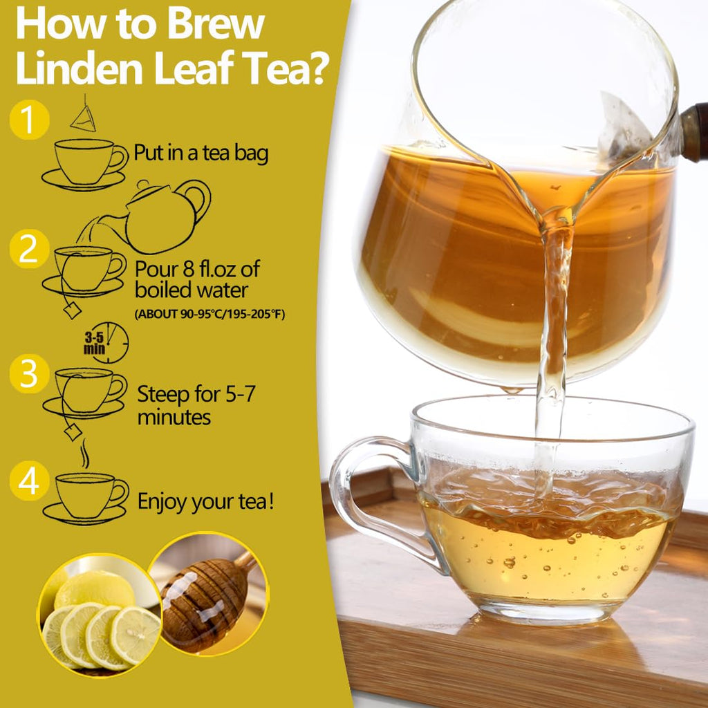 premium linden tea for wellness