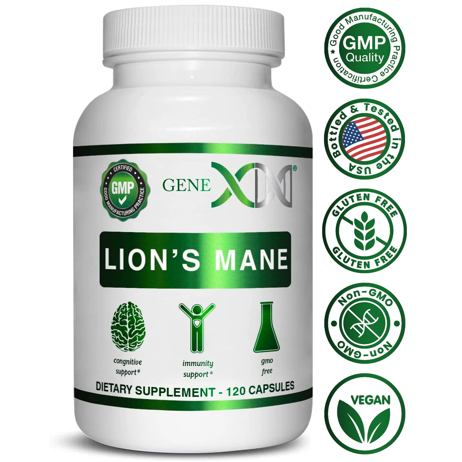 premium lion's mane extract capsules