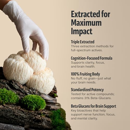 premium lion's mane extract for vitality