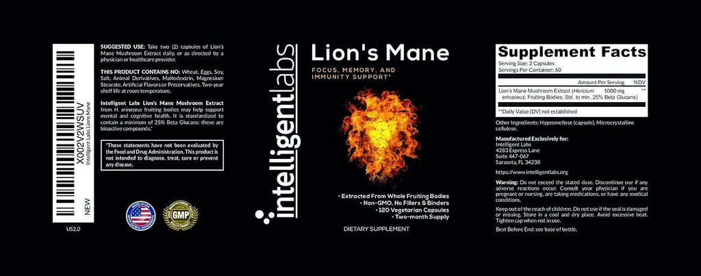 premium lion's mane extract for wellness