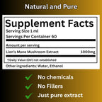 premium lion's mane extract for wellness