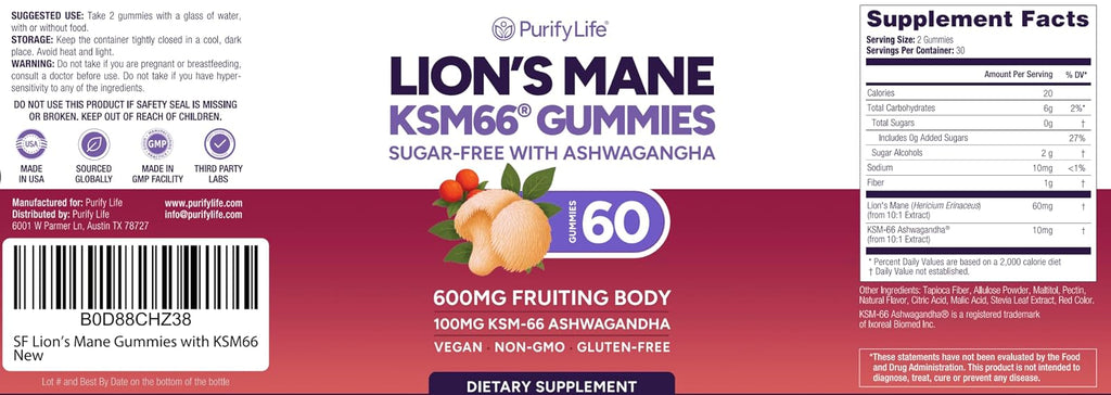 premium lion's mane extract formula