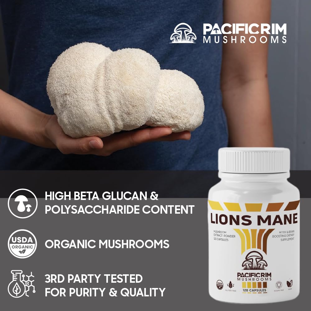 premium lion's mane for brain health