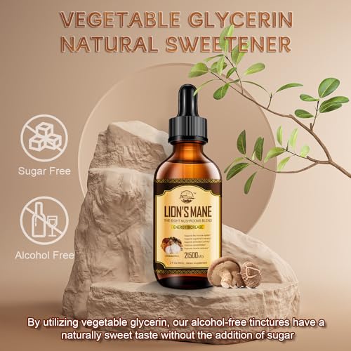 premium lion's mane liquid supplement