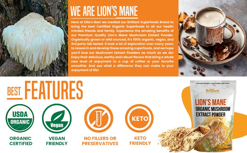 premium lion's mane mushroom extract