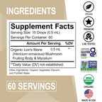 premium lion's mane mushroom supplement