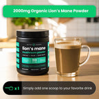 premium lion's mane mushroom supplement