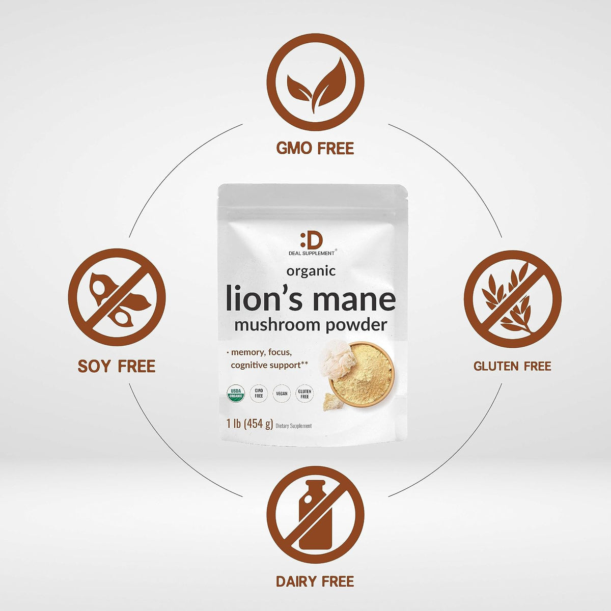 premium lion's mane supplement for wellness