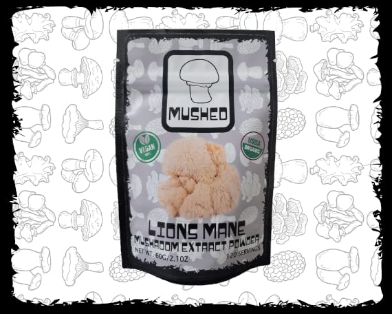 premium lions mane mushroom extract