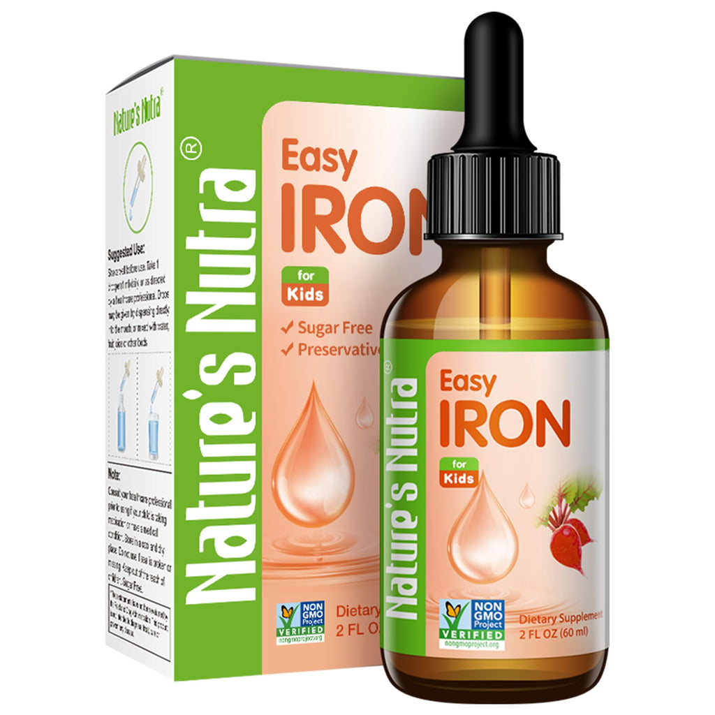 premium liquid iron supplement for kids