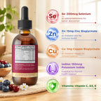 premium liquid selenium for antioxidant support