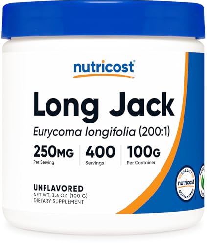 Premium LongJack supplements for energy