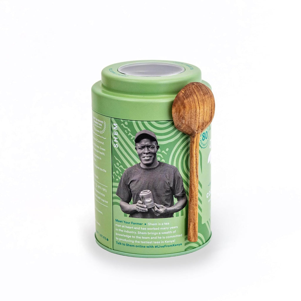 premium loose green tea blend
