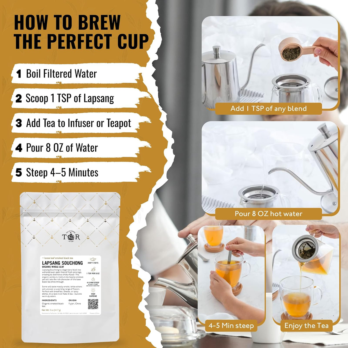 premium loose leaf black tea