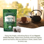 premium loose leaf green tea bags