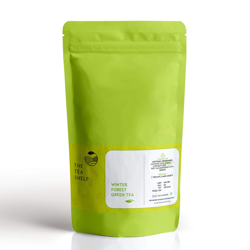 premium loose leaf green tea