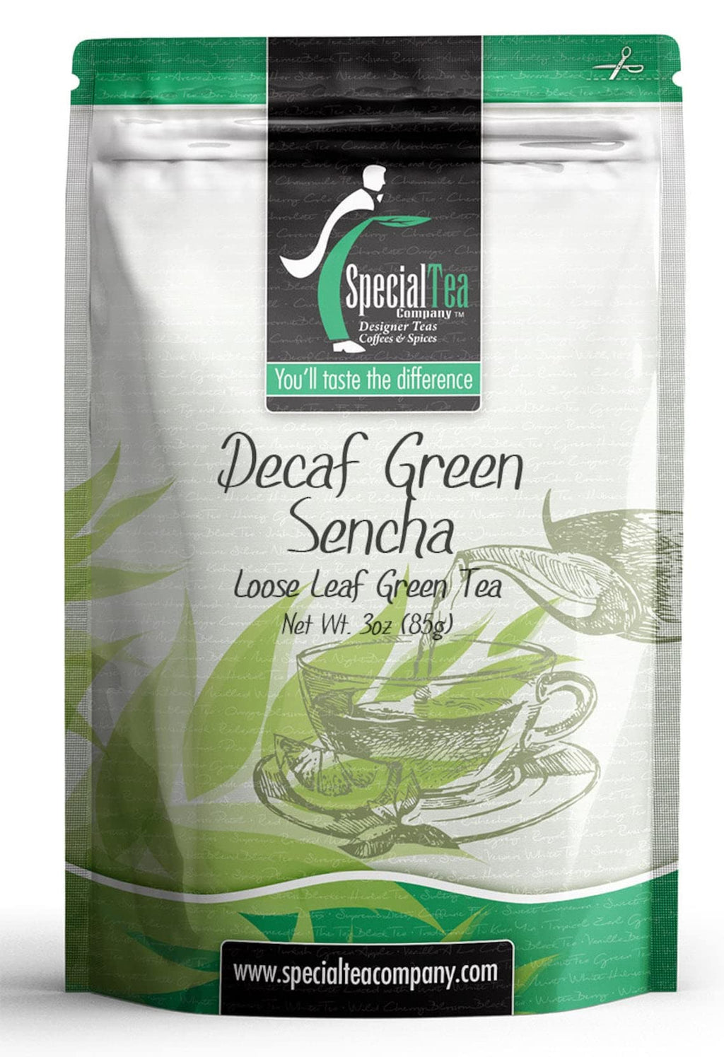 premium loose leaf green tea