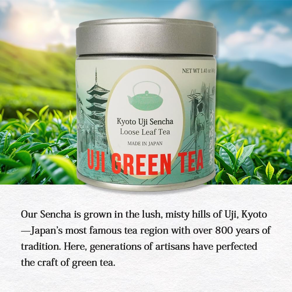 premium loose leaf green tea
