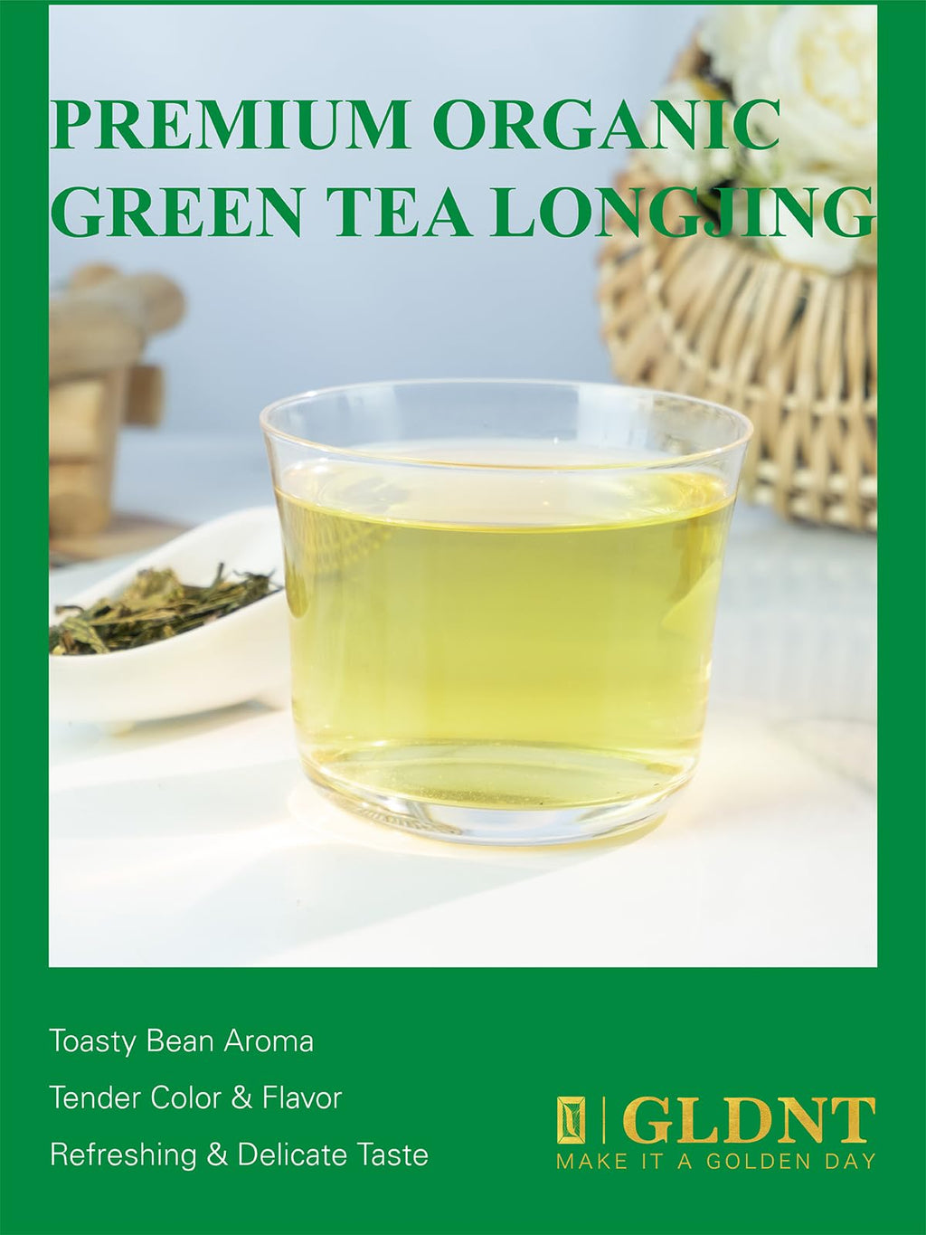 premium loose leaf green tea