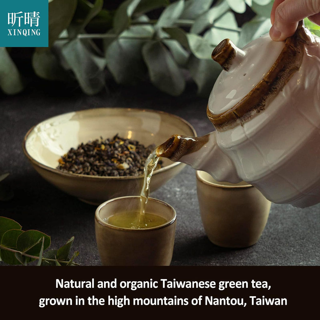 premium loose leaf green tea