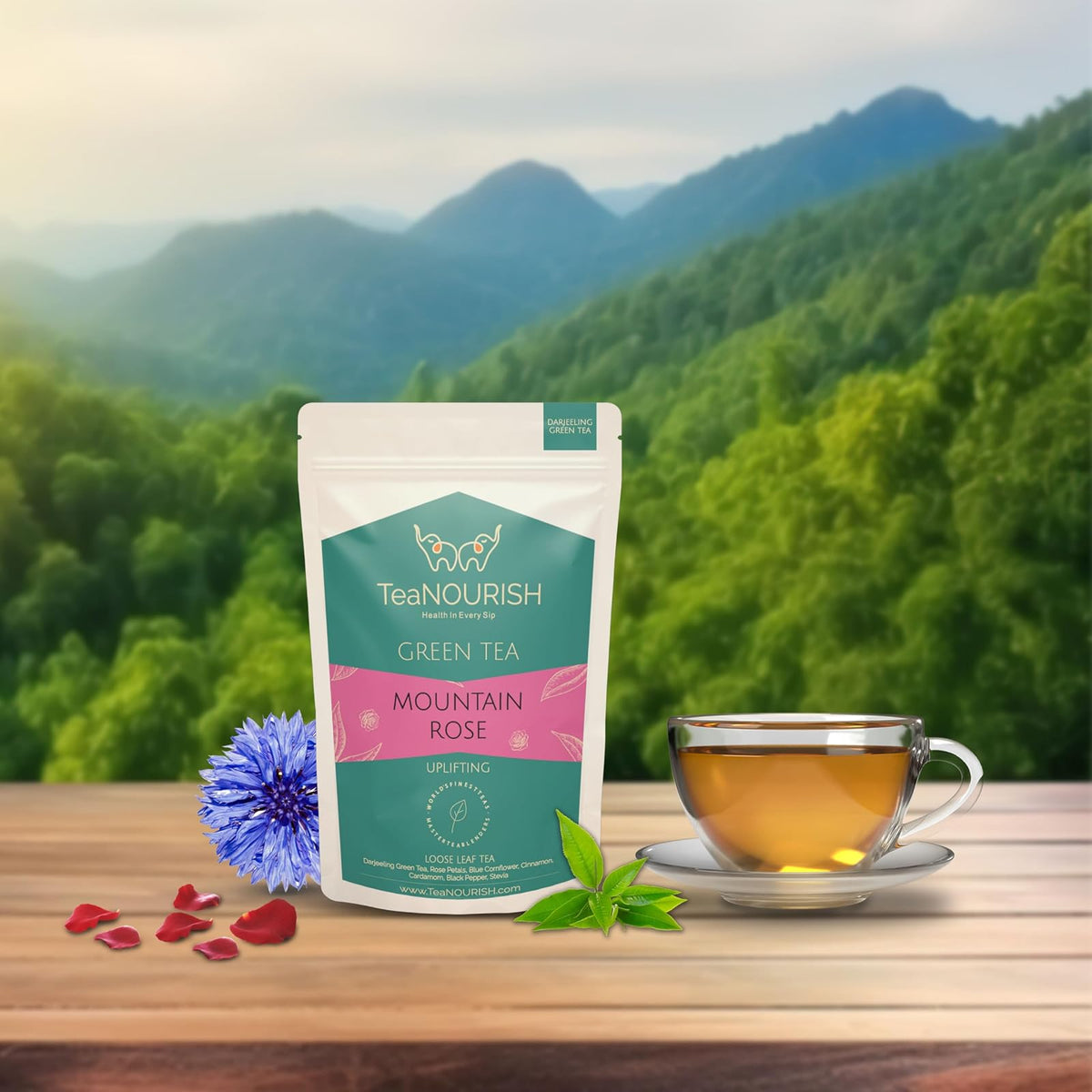 premium loose leaf green tea