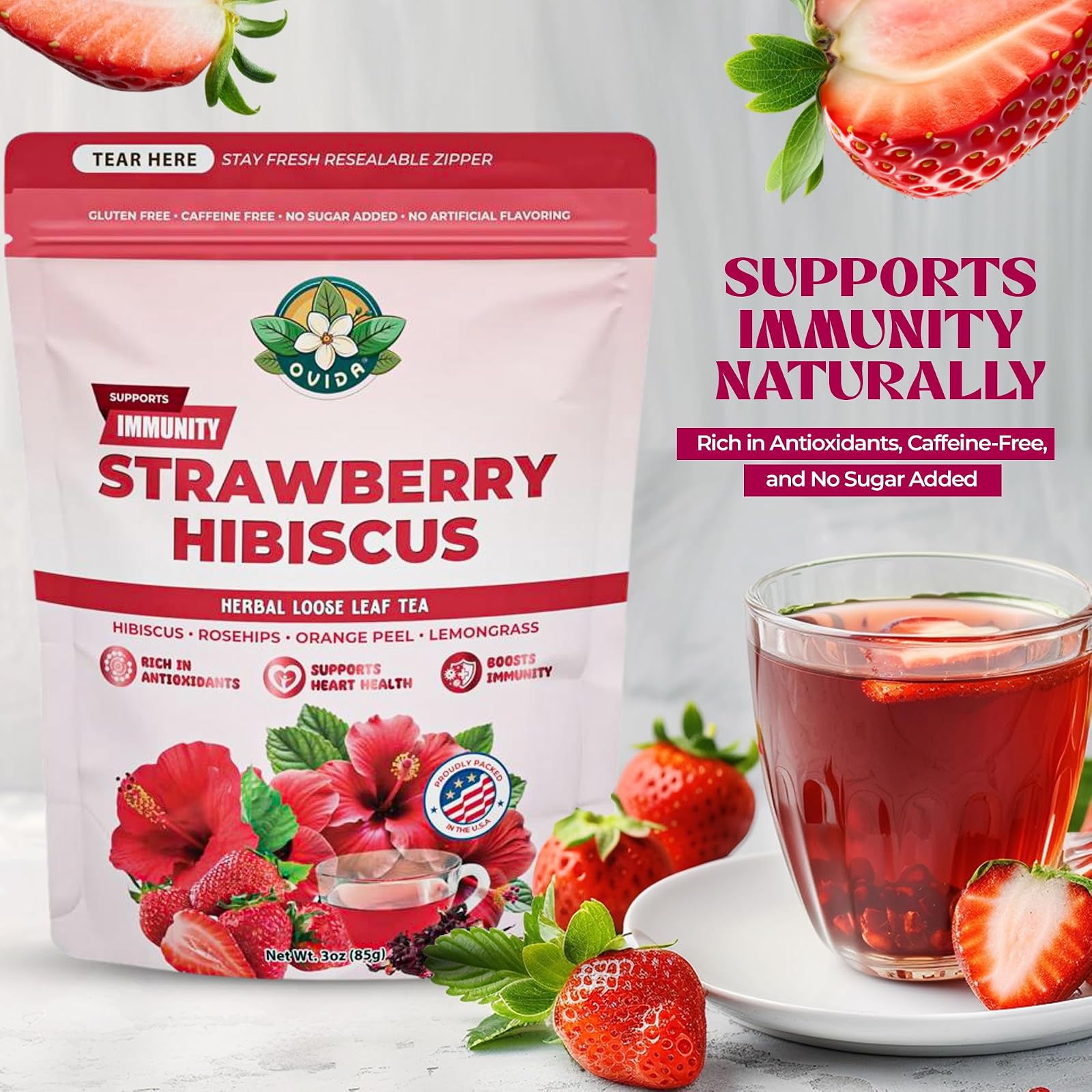 premium loose leaf herbal tea