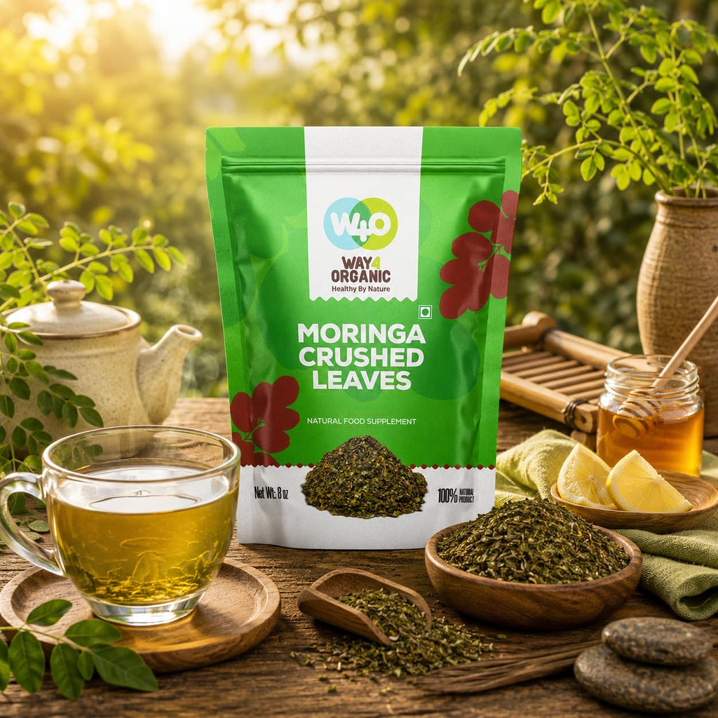 premium loose leaf moringa blend