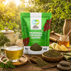 premium loose leaf moringa blend