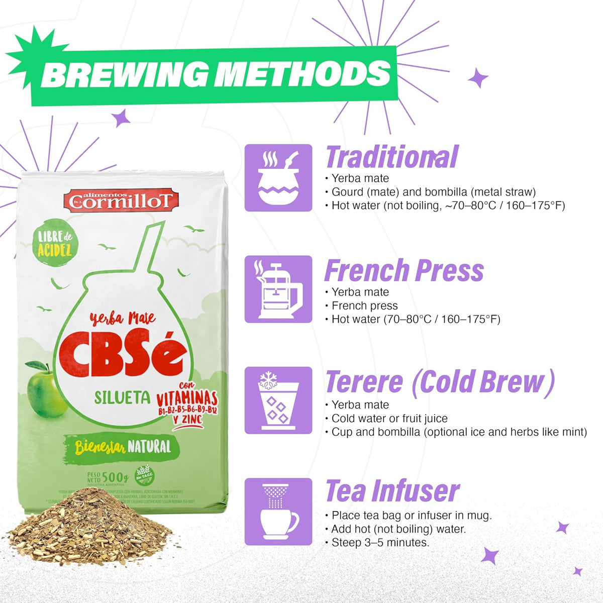 premium loose leaf yerba mate