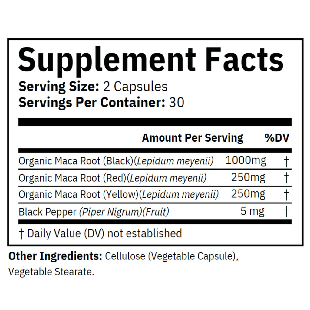 premium maca for stress relief