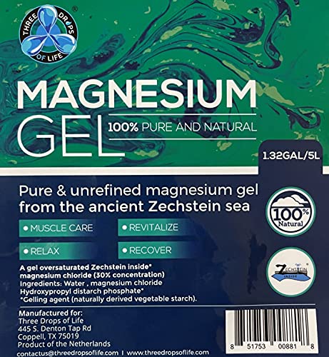 premium magnesium chloride for skin care