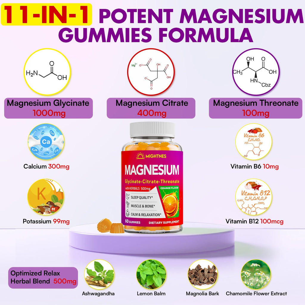premium magnesium complex with glycinate and citrate